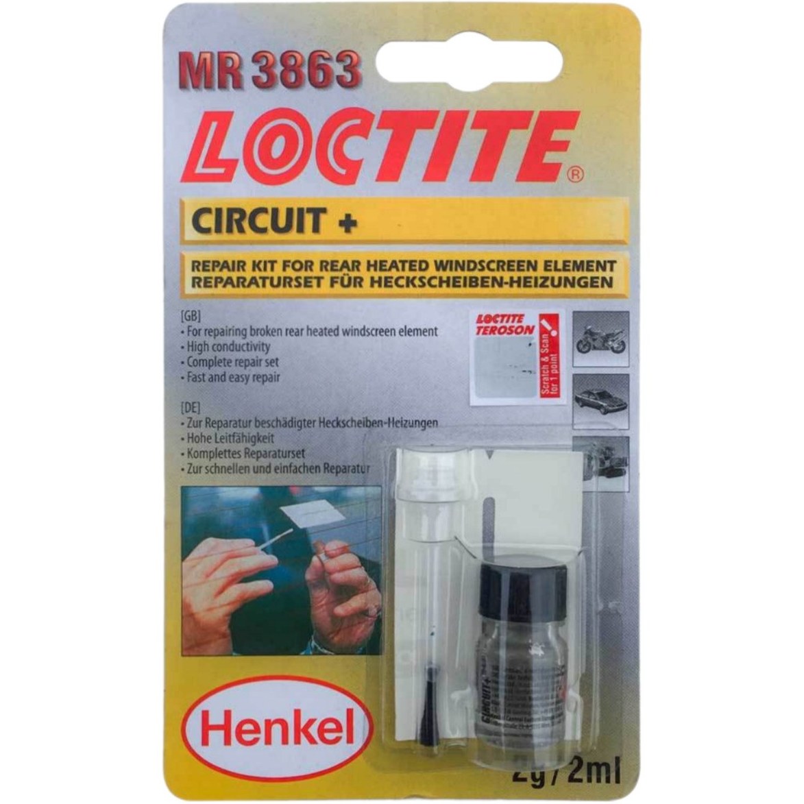 Henkel Loctite MR 3863 Cam Rezistans Tamir Kiti 2 ml Fiyatı ve ...