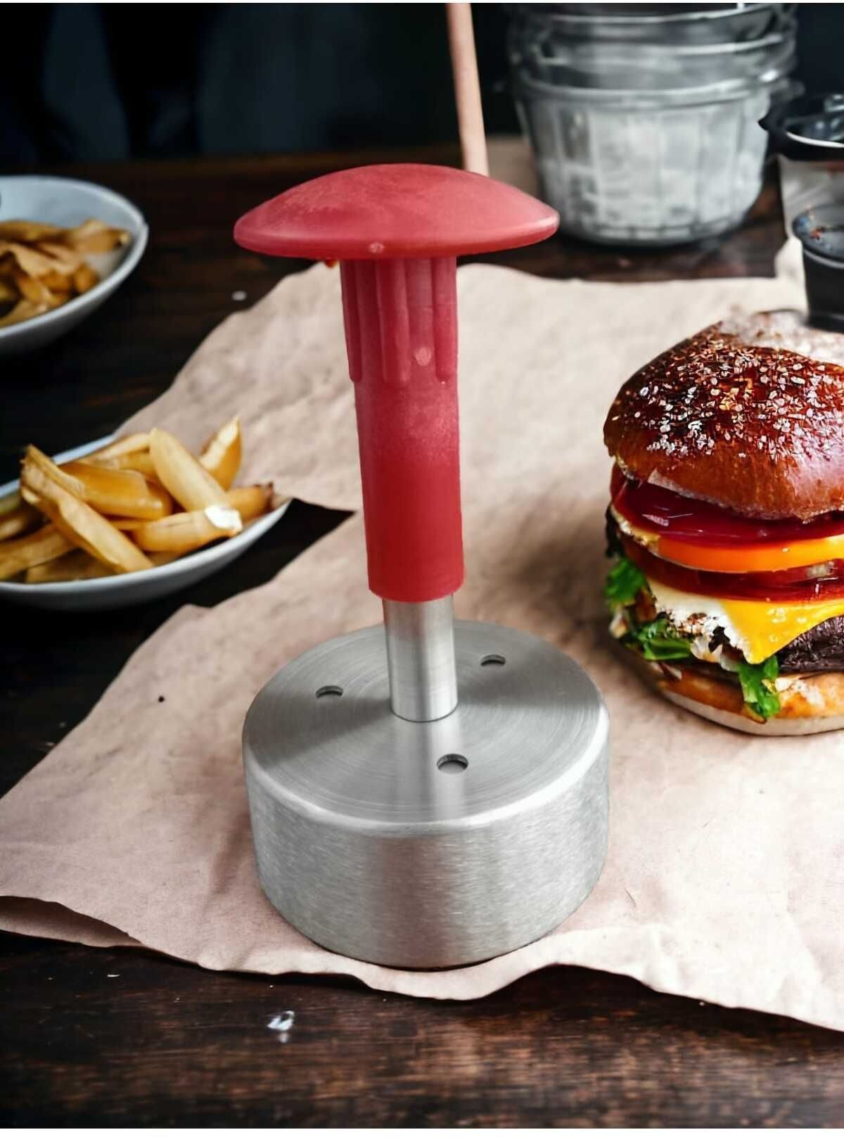 KURCH Hamburger Köfte Presi Basma Şekillendirme Aparatı 8 Cm Fiyatı ve ...