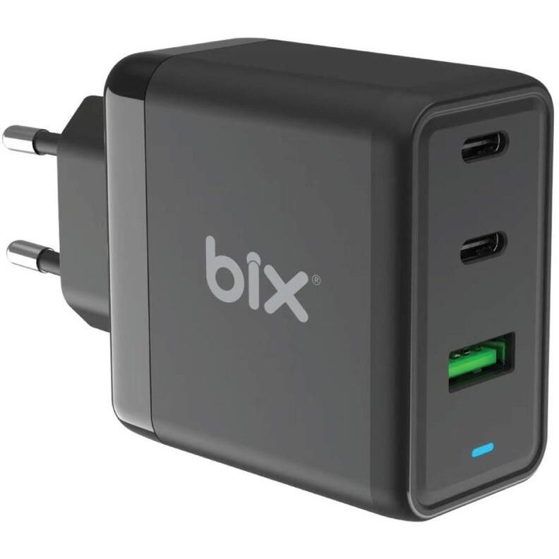 Bix Type-C 65 Watt Hızlı Şarj Aleti Siyah Fiyatı ve Özelliklerı - Badem