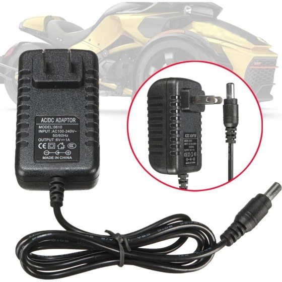 Guangdong Spirit Ac/dc Pil Şarj Adaptörü 6V1A Çocuklar Için Atv Quad ...