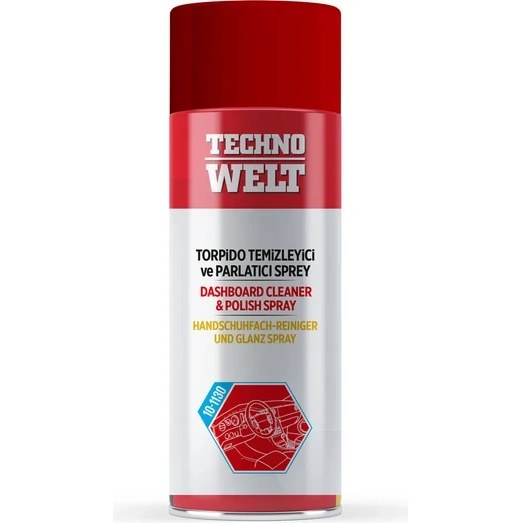 Techno Welt Torpido Temizleyici ve Parlatıcı Sprey 400ML Fiyatı ve Özelliklerı - Badem