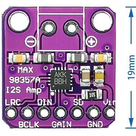 MAX98357 I2S 5V 3W Ses Yükseltici Amfi Class D Dijital Ses Müzik ...