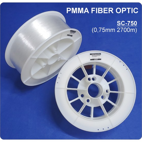 Star Fiber Optik Satar Fiber Optik Aydınlatma Kablosu 2700m 0,75mm Pmma ...