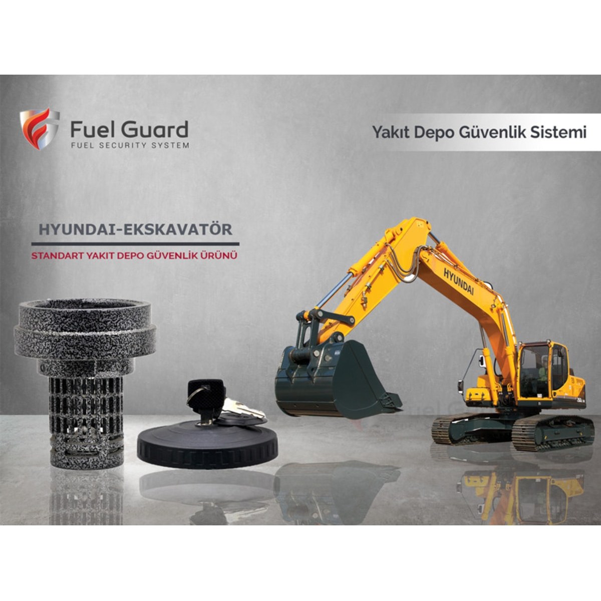 FUEL GUARD Hyundai Ekskavatör-kepçe Yakıt Depo Koruma Cihazı Fiyatı ve ...