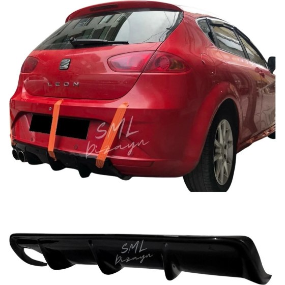 Woodhub Seat Leon Mk2 Makyajlı Kasa Difüzör Plastik Leon Mk2.5 Arka-Ek ...
