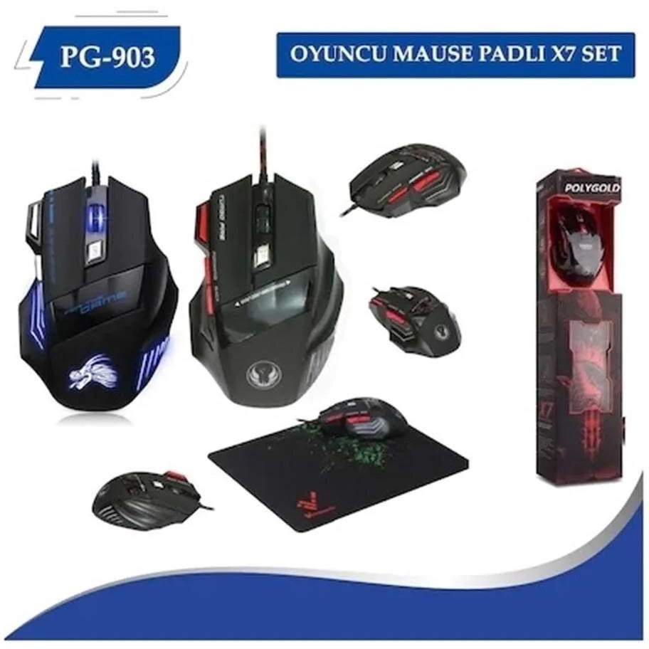 POLYGOLD PG-903 GAMİNG OYUNCU MOUSE + MOUSEPAD Fiyatı ve Özelliklerı ...