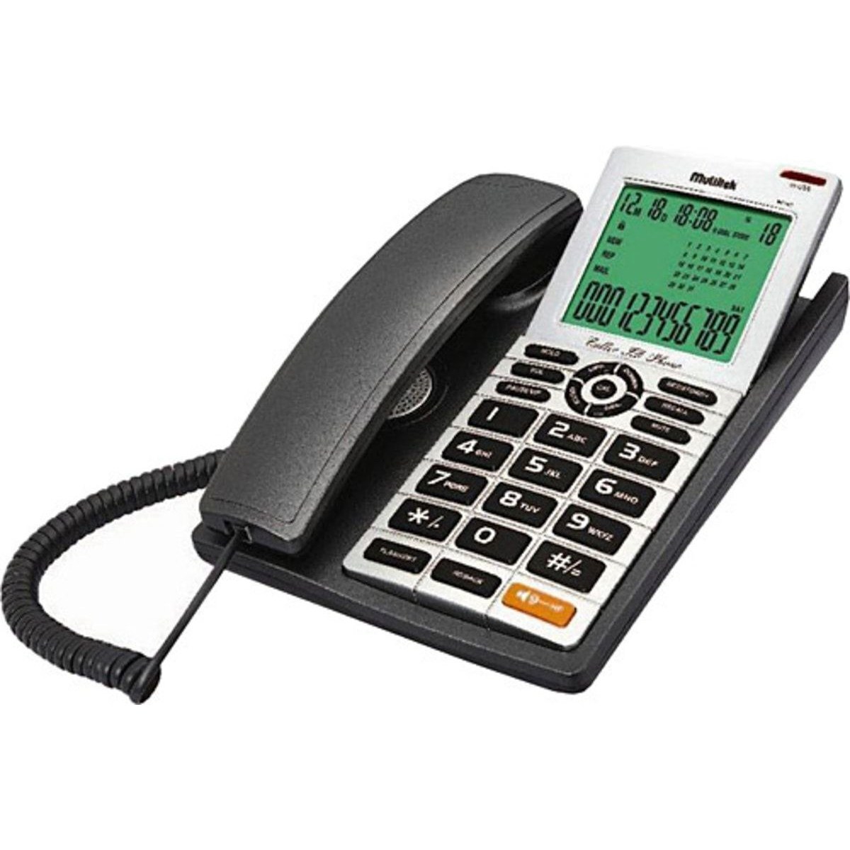 Multitek Mc 140 Siyah Ekranlı Arayan Numara Gösteren Handsfree Masa ...