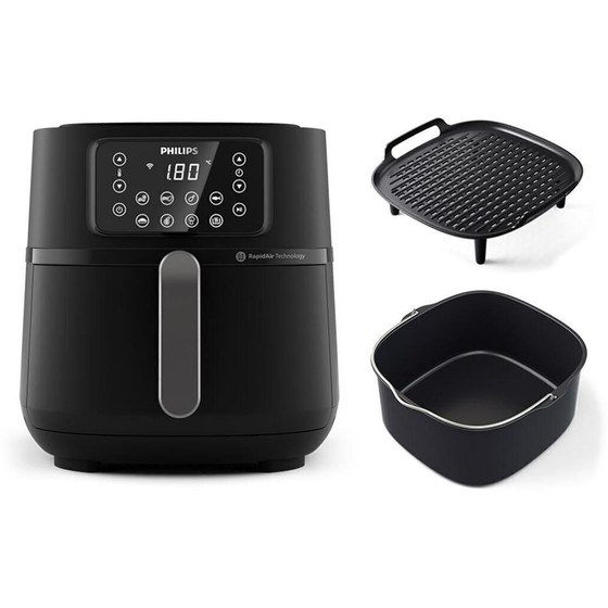 Philips Airfryer HD9285/96 5000 Serisi XXL Connected 7.2 lt Yağsız ...