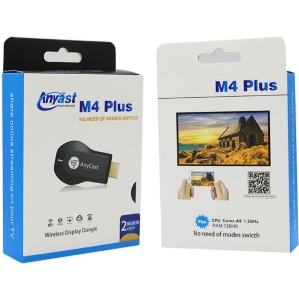 Anycast M4 Plus Android Ios Kablosuz Hd Görüntü Ve Ses Aktarıcı Fiyatı ve Özelliklerı - Badem