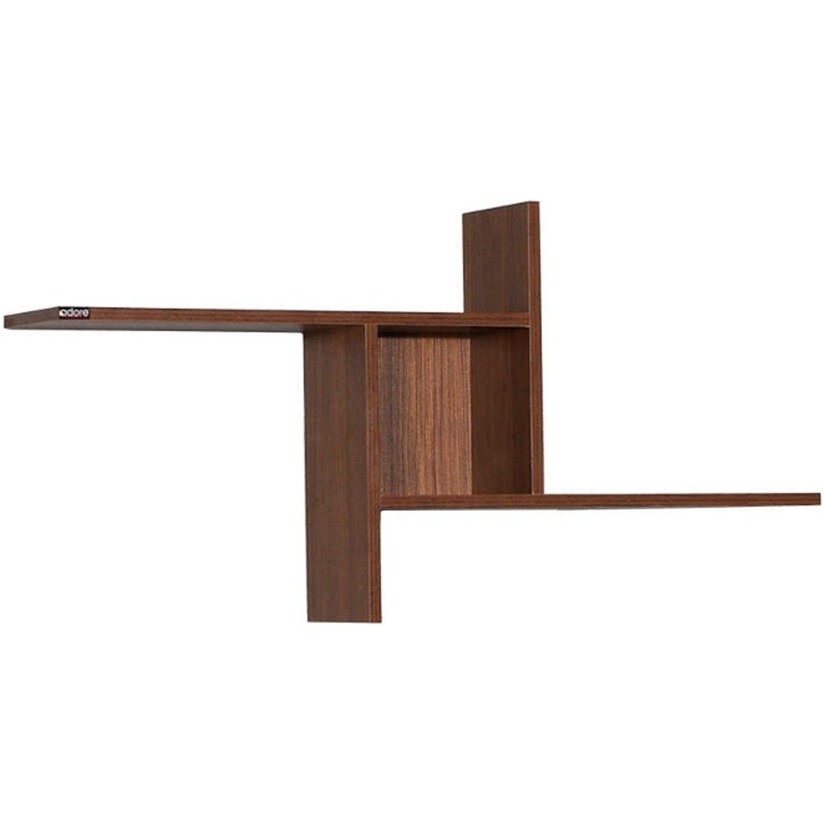 Adore Mobilya Dekoratif Duvar Rafı - Ispanyol Ceviz 100x50x18 Cm (GXYXD ...