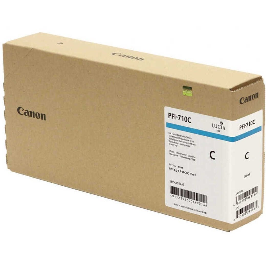 Canon Pfı-710c Cyan Mavi Plotter Kartuş Fiyatı ve Özelliklerı - Badem
