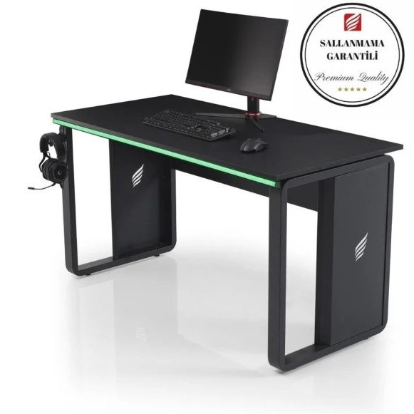 Stepgamer Oyuncu Masası Amiral Rs7 Metal Ayaklı Rgb Ledli E Spor Gamer ...