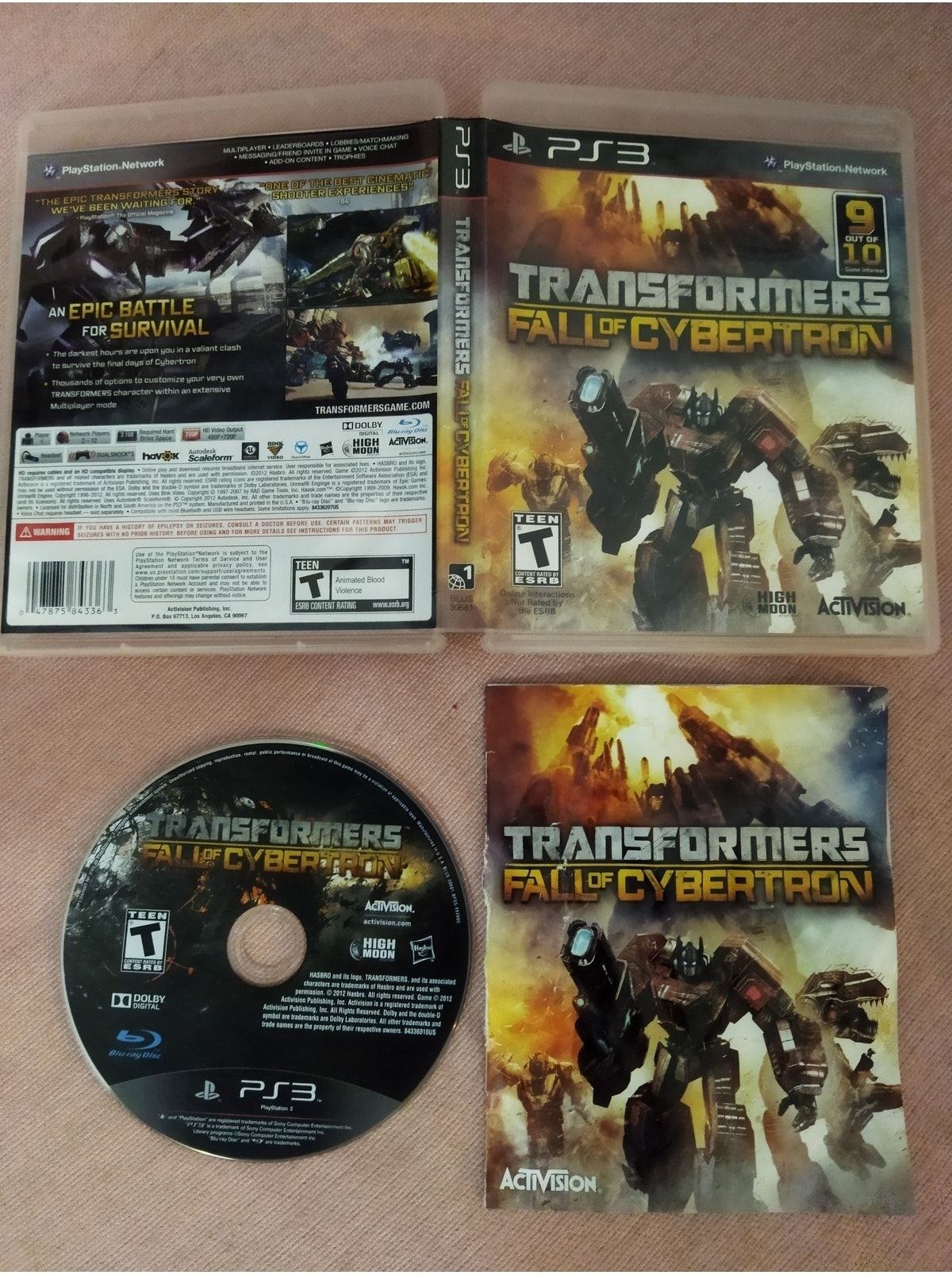 Activision Transformers Fall Of Cybertron Ps3 Oyunu Fiyatı ve ...