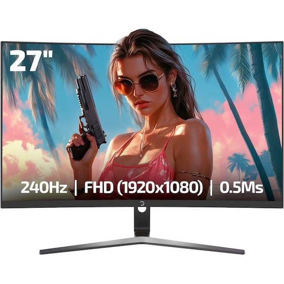 Gamepower Vivid V60 27" Curved 240hz 0.5ms Va Gaming Monitör Fiyatı ve ...