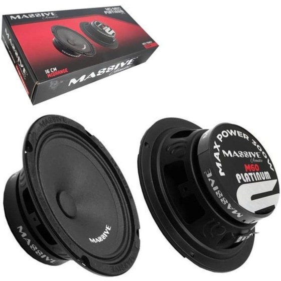 Massive Ms-m60 Oto Midrange 16cm 300 Watt Maksimum 100w Rms 2 Adet Fiyatı ve Özelliklerı - Badem