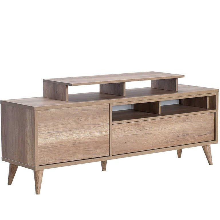 Adore Mobilya Retro Wide Kapaklı Çekmeceli Tv Sehpası - Tori Fiyatı ve ...
