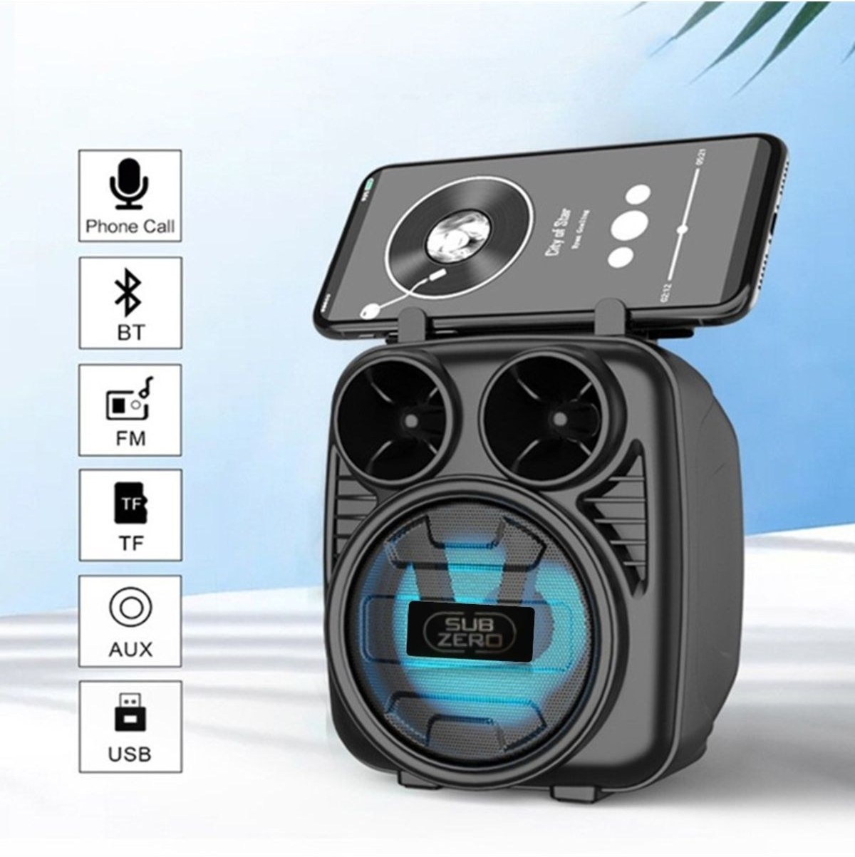 PORTABLE SPEAKER SB60 RADYO Fiyatı ve Özelliklerı - Badem