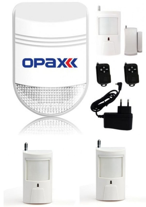 Opax Kablosuz Alarm 4'Lü Set Fiyatı ve Özelliklerı - Badem