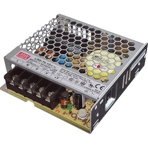 Mean Well LRS-075-12 12VDC 6.0AMP Güç Kaynağı Fiyatı ve Özelliklerı - Badem
