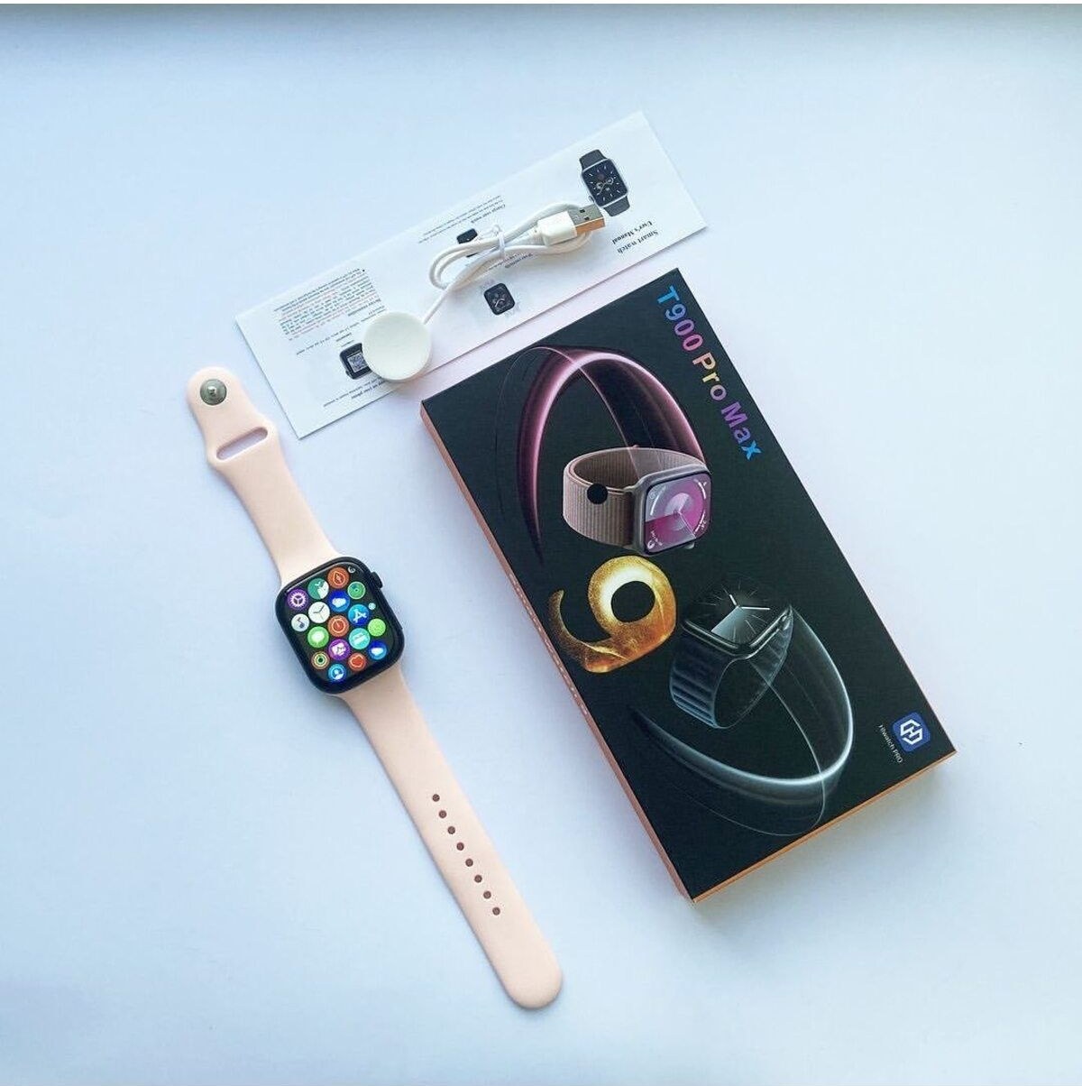 beemen T900 Pro Max 45mm Kordon Hediyeli Akıllı Saat Çağrı Cevaplama ...