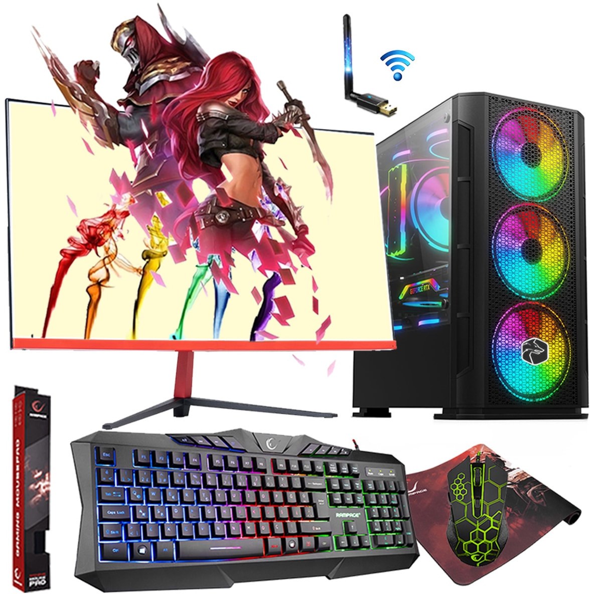 XForce P70 Intel Core i5 3470 23.8" 16 GB RAM 480 GB SSD GT730 FreeDOS ...