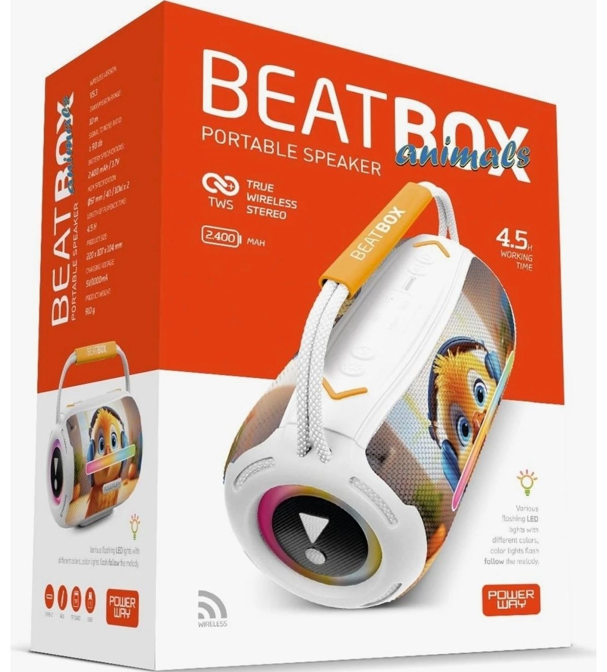 Beatbox animals speaker Fiyatı ve Özelliklerı - Badem