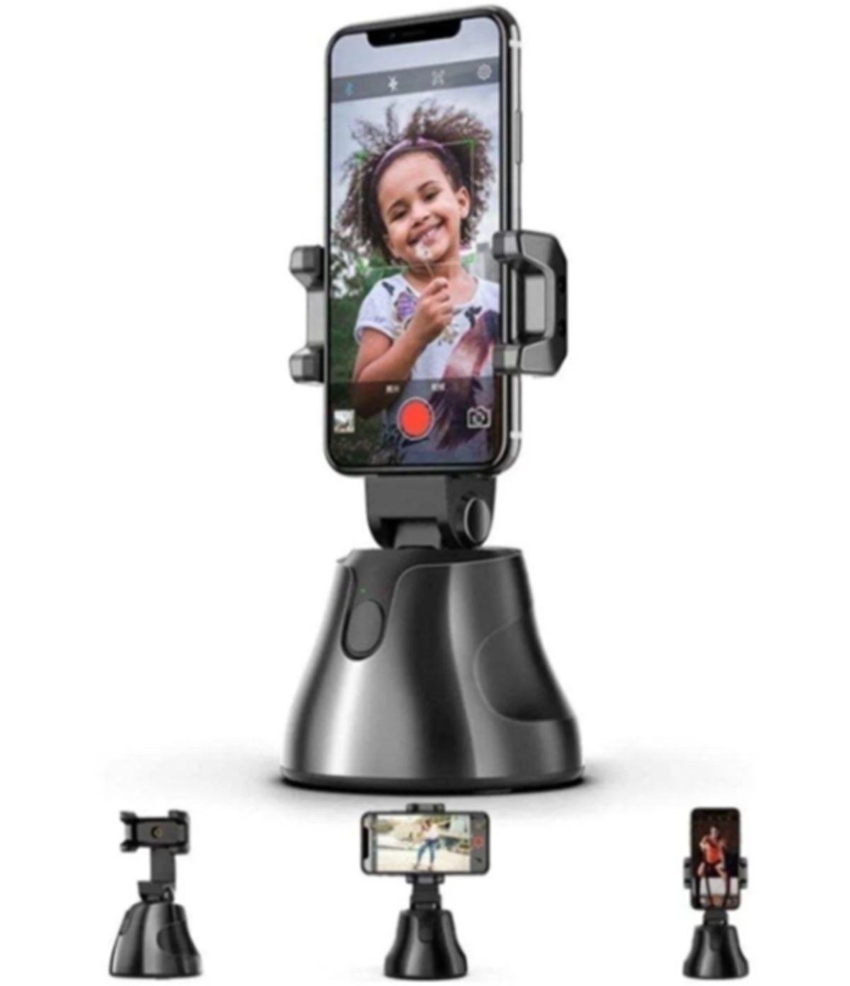 newnet 360° Smart Otomatik Yüz Takip Sistemli Telefon Tutucu - Telefon ...