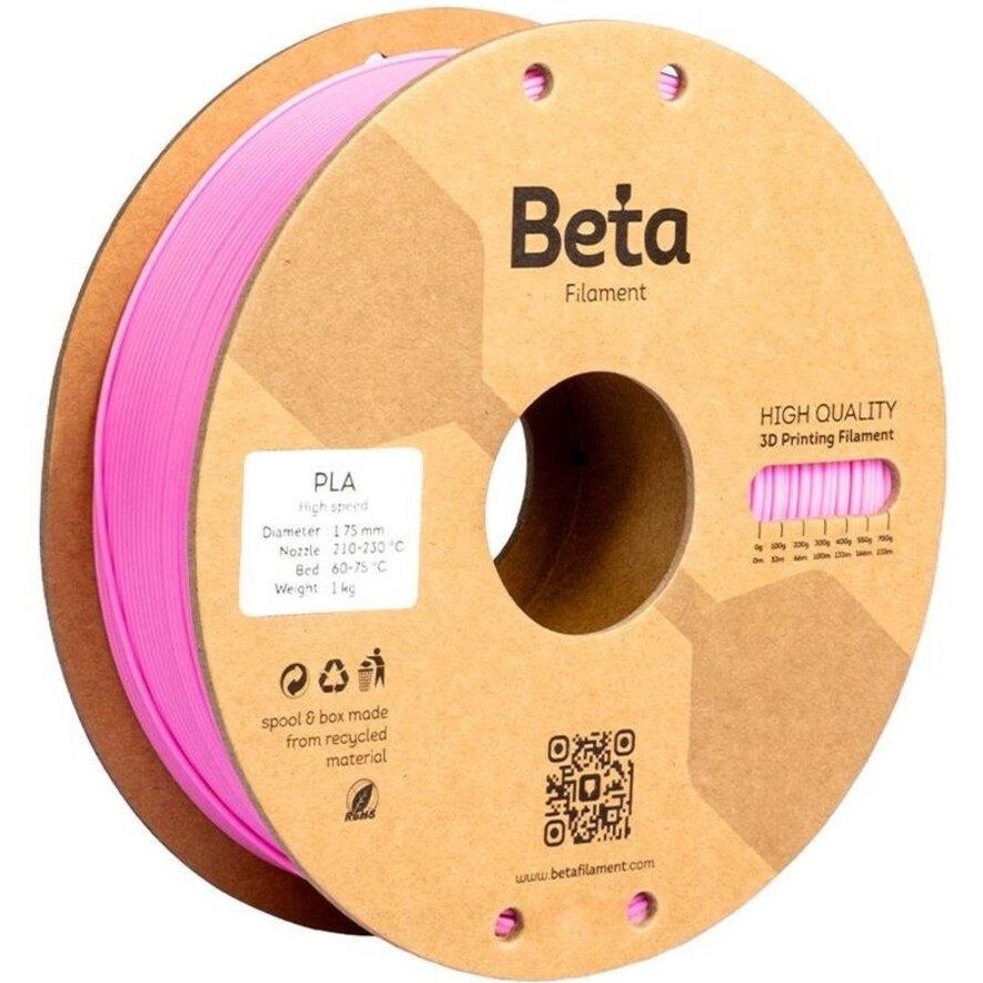 Beta Filament Beta PLA High-Speed Filament Rose Pink Fiyatı ve ...