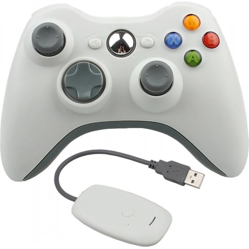 Jingyi Wireless Controller For Xbox 360, 2.4ghz Enhanced Dual Vibration ...