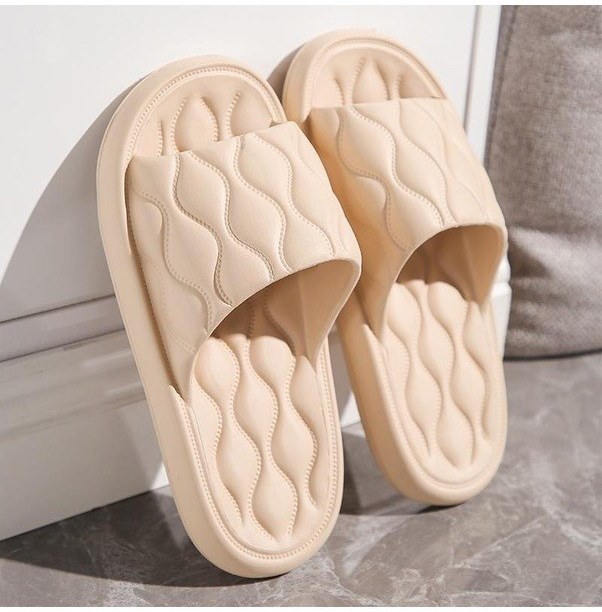 Haki Moda Erkek Ayakkabısı Basit Flip Flop Hafif Sahil Terlik Rahat ...