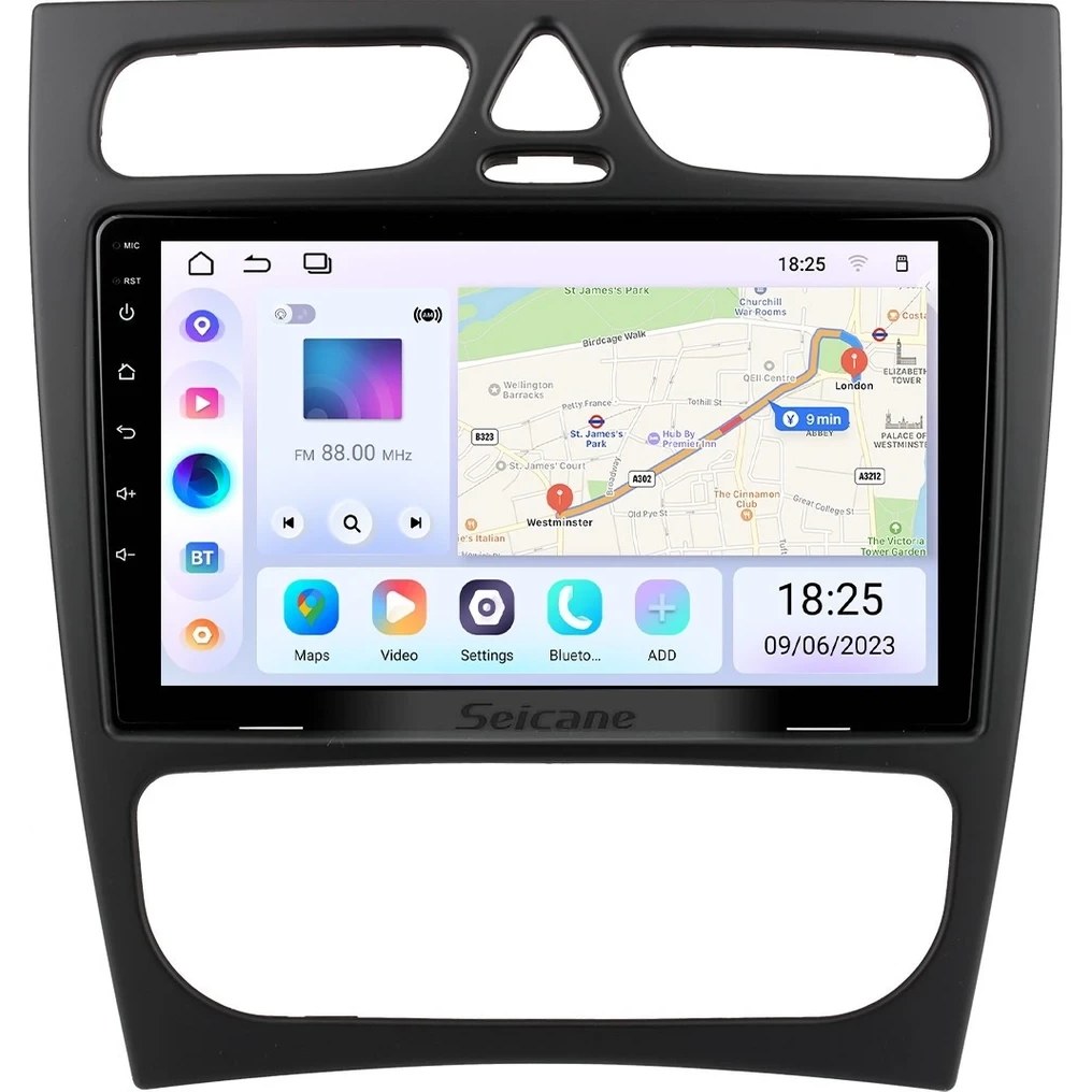 Mercedes-Benz A-W168 1998-2002 Android Auto Carplay Navigasyon ...