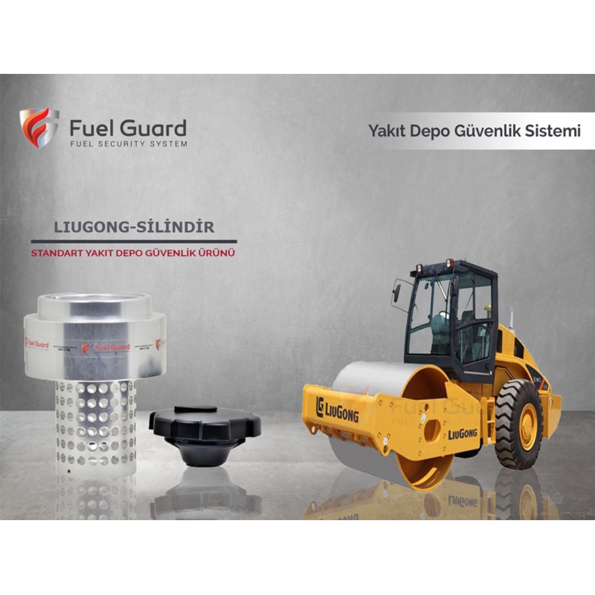 FUEL GUARD Liugong Silindir Yakıt Depo Koruma Cihazı Fiyatı ve ...