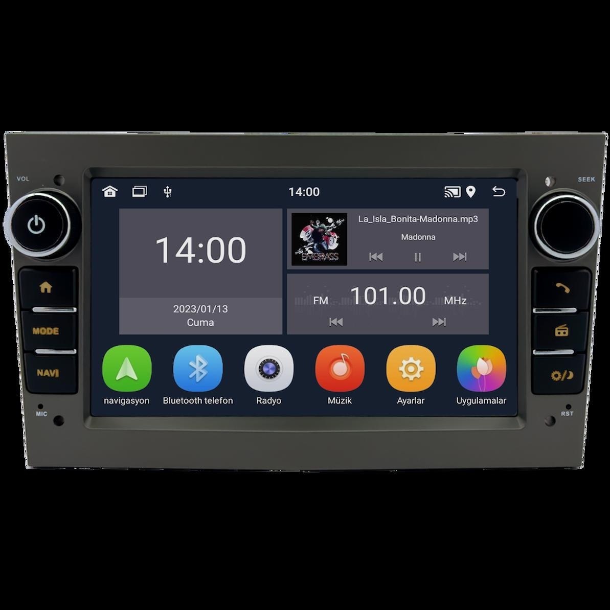 Opel Corsa Android Multimedya Sistemi (2007-2014) Fiyatı ve Özelliklerı ...