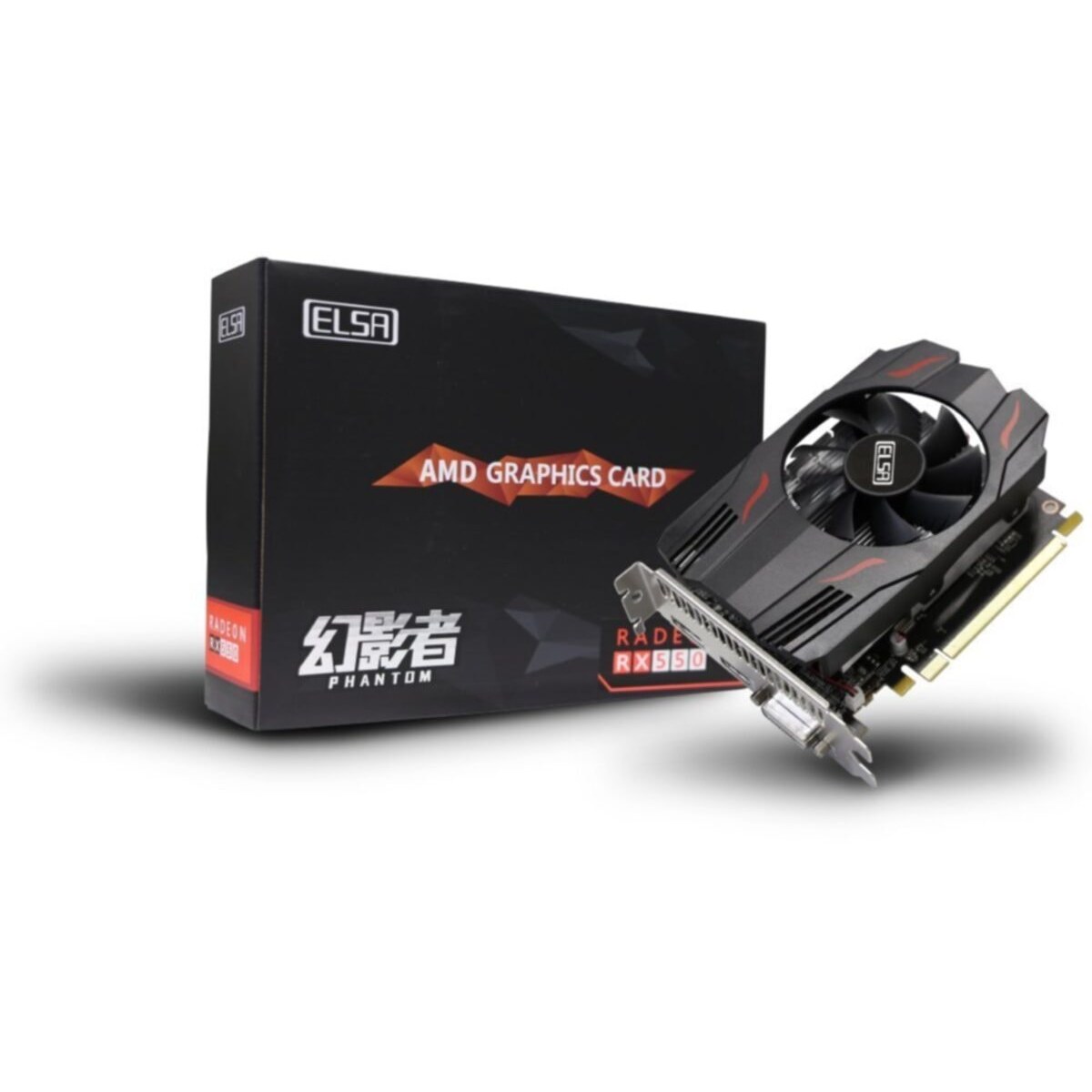 ELSA Ekran Kartı 4gb Rx550 4g Gddr5 128bıt Sıngle Fan Dvı/hdmı Amd ...
