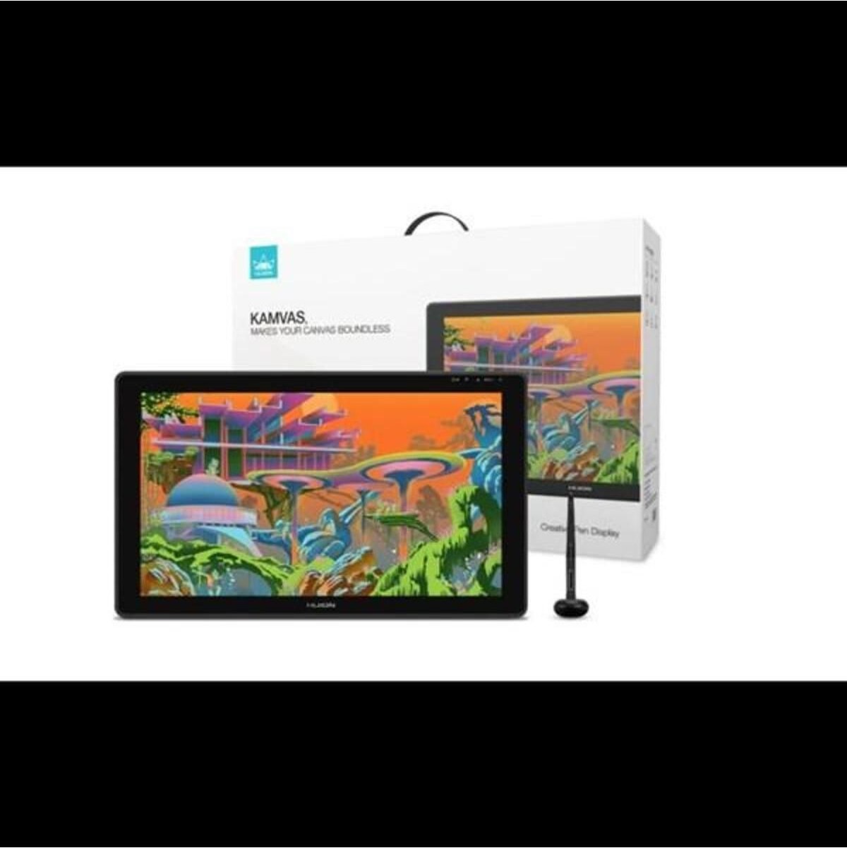 Huion Kamvas 22 Plus Ips Panel Full Hd Lcd Grafik Tablet 8192 Kademe ...