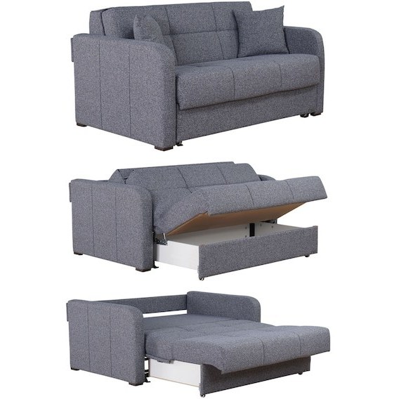 Kilim Mobilya Adonis XL Yataklı Kanepe 160 Gri Fiyatı ve Özelliklerı ...