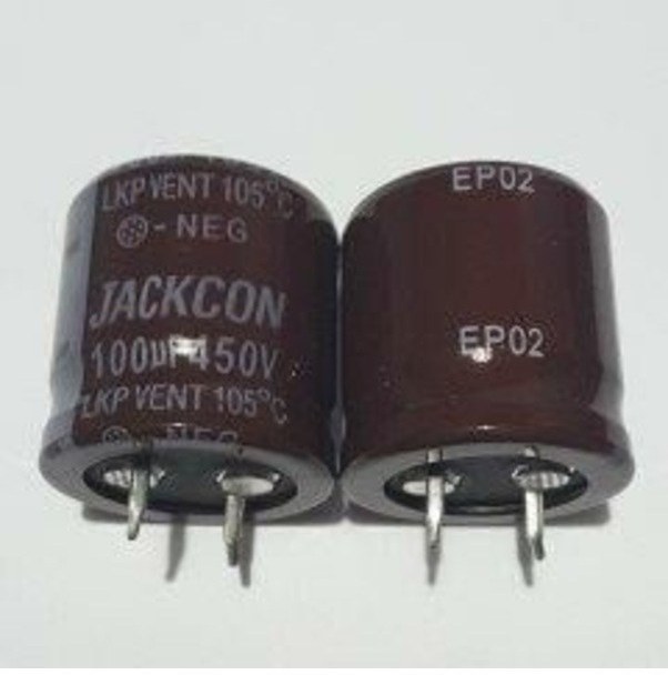 Jackcon 100 Mf 450 V Elektrolit Kondansatör Fiyatı ve Özelliklerı - Badem