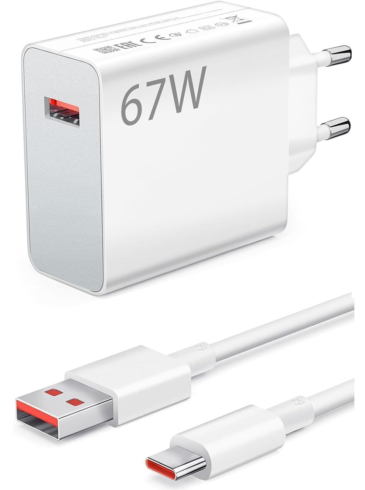 Subzero SBZ-SG51 67 Watt Type-C Hızlı Turbo Ev Tipi Şarj Aleti + 6A ...