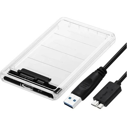 Bastore 2.5” Hdd/ssd USB 3.0 To Sata Dönüştürücü Harici Şeffaf ...
