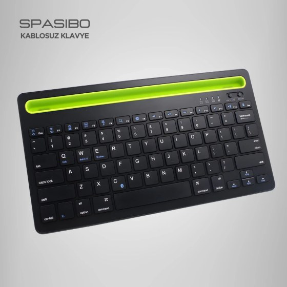 Spasibo 2'si 1 Arada Kablosuz Klavye | Ister Bluetooth Ister USB ile ...