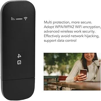 Elprico 4G LTE USB Taşınabilir WiFi Yönlendirici, Cep Mobil Erişim ...