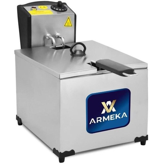 Armeka 5 Litre Elektrikli Kapaklı Sanayi Tipi Fritöz Makinesi Patates ...