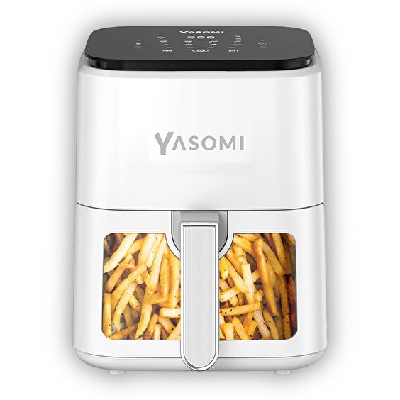 Y35 Pro Beyaz Wifi'Li 1350W 3,5 Litre Camlı Airfryer Fritöz ( Türkiye ...