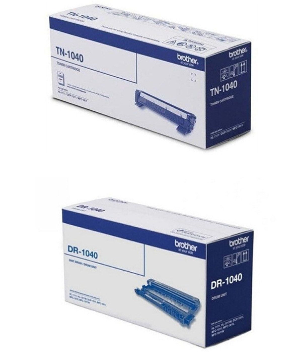 Brother Tn1040 Dr1040 Hl1211w Orjinal Toner Ve Drum Ünitesi Seti Toner ...