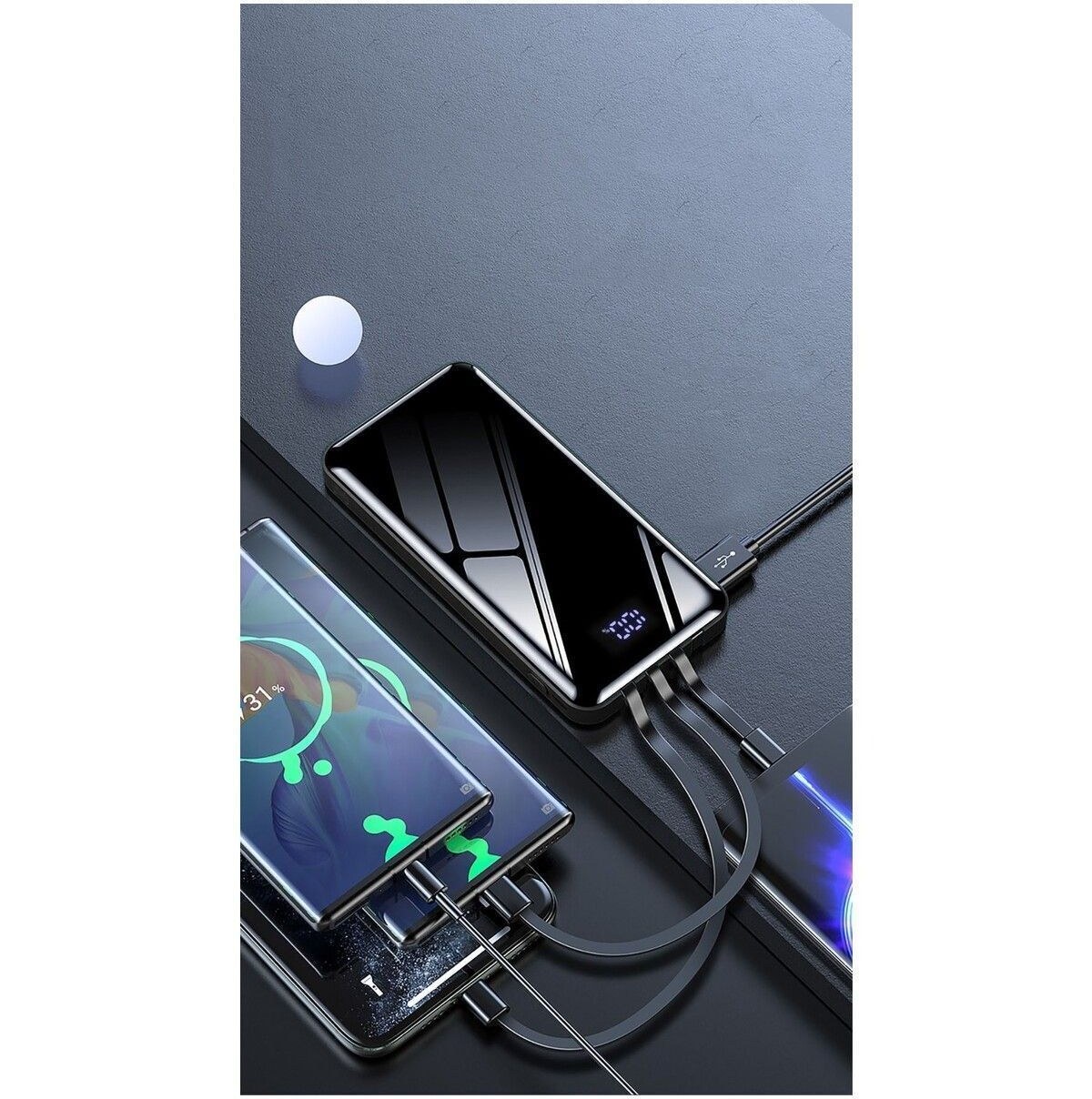 Genel Markalar daliashop Göstergeli 10000 Mah Powerbank Lightning-Type ...