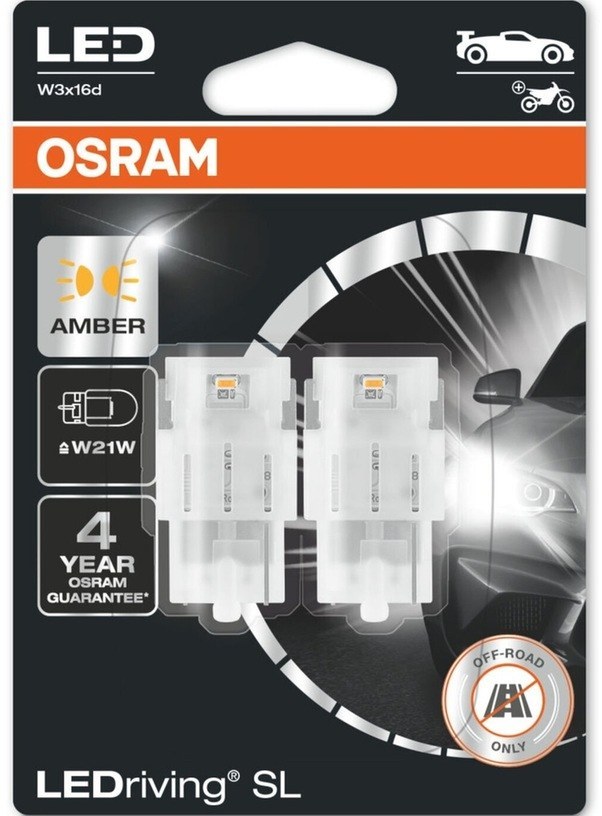 Osram T20 Tek Devreli Led Ampul Turuncu 12v 1 Takım-2 Adet Fiyatı ve ...