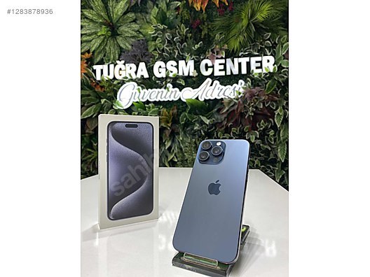 Apple iPhone 15 Pro Max İkinci El TR | 256 GB | Mavi Fiyatı ve ...