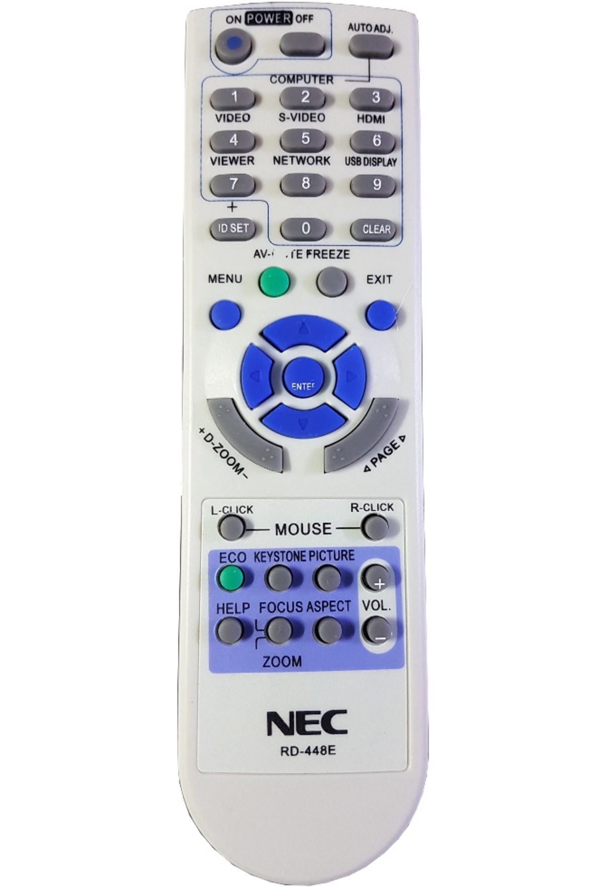 Nec Rd-448e / Rd-443 / Rd-450 / Rd-452 Projeksiyon Kumandası Fiyatı ve ...