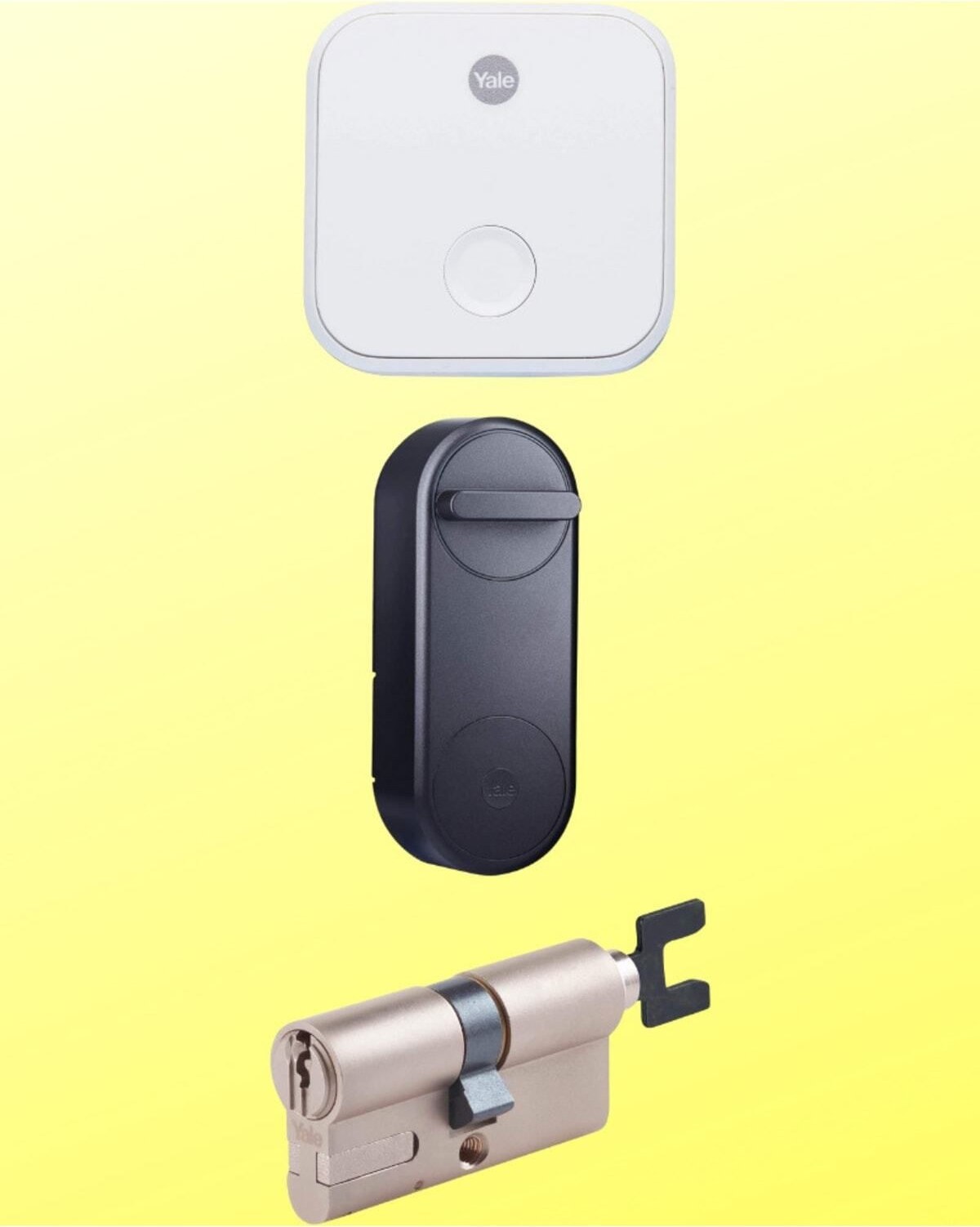 Yale Linus Akıllı Kilit, Wifi Modülü Ve Anahtar Göbeği Seti Fiyatı ve ...