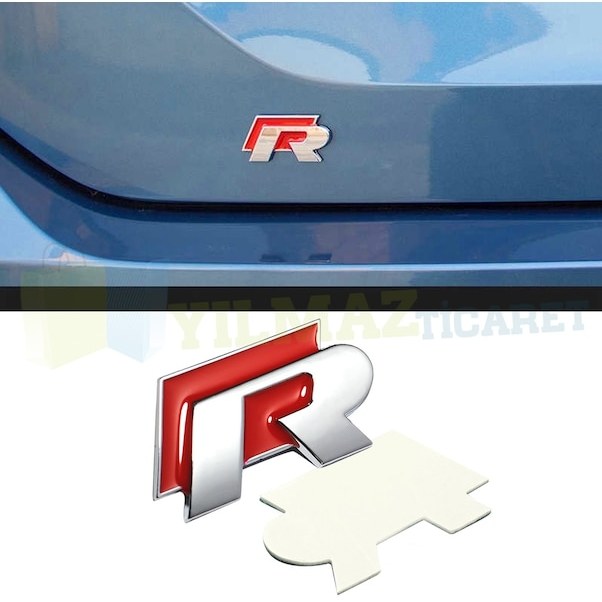 Volkswagen R Bagaj Logo Passat Gold Tiguan Jetta Metal Kırmızı Fiyatı ...